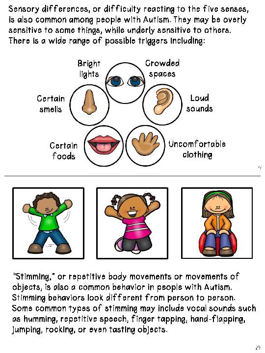 Autism Social Story - Informational Text about Awareness and Acceptance ...