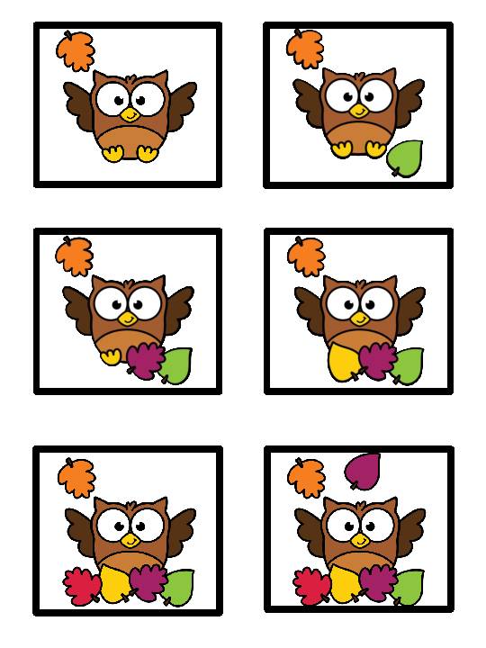 Count & Match to 10 - Counting Activities - Fall File Folder Activity ...