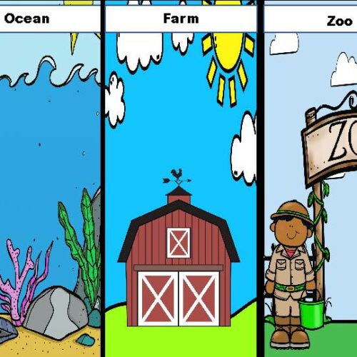 FREE Animals Sensory Bins Sorting Activity For Preschool Special ...