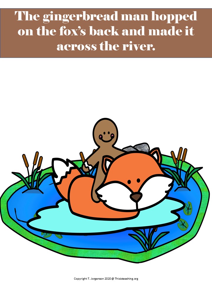 Gingerbread Man Adapted Story & Activities Preschool Special Education ...