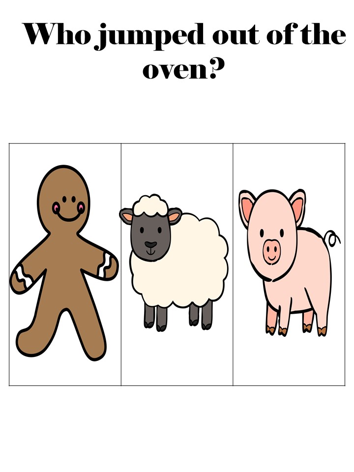 Gingerbread Man Adapted Story & Activities Preschool Special Education ...