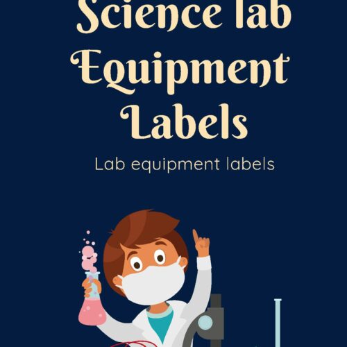 Science Lab Equipment Labels! - Classful