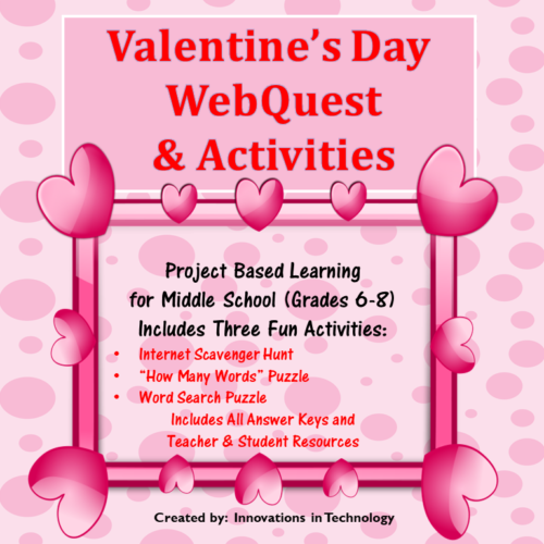 Valentine's Day WebQuest and Activities - Classful