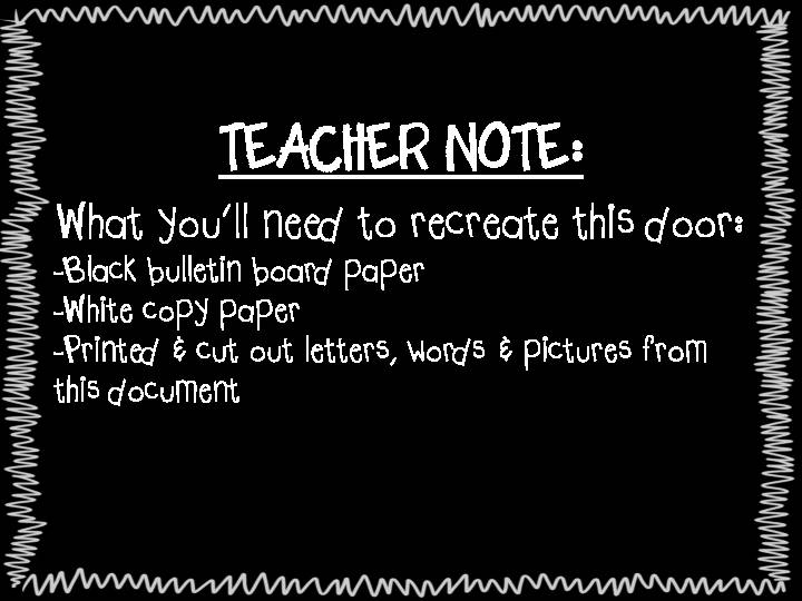 Be the CHANGE you wish to see in the WORLD (Door Decoration/Bulletin ...