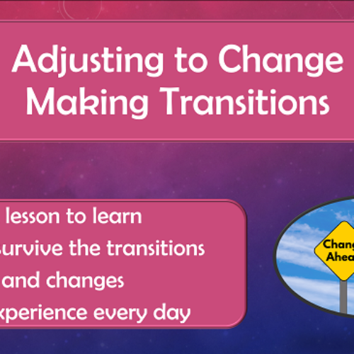 Ready to Use Social emotional Learning Lesson teaching ADAPTING to ...