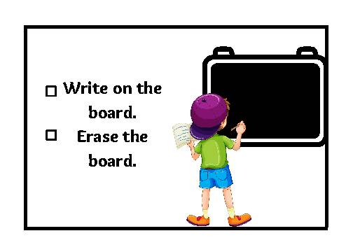 Back to School Classroom Action Task Cards - Classful