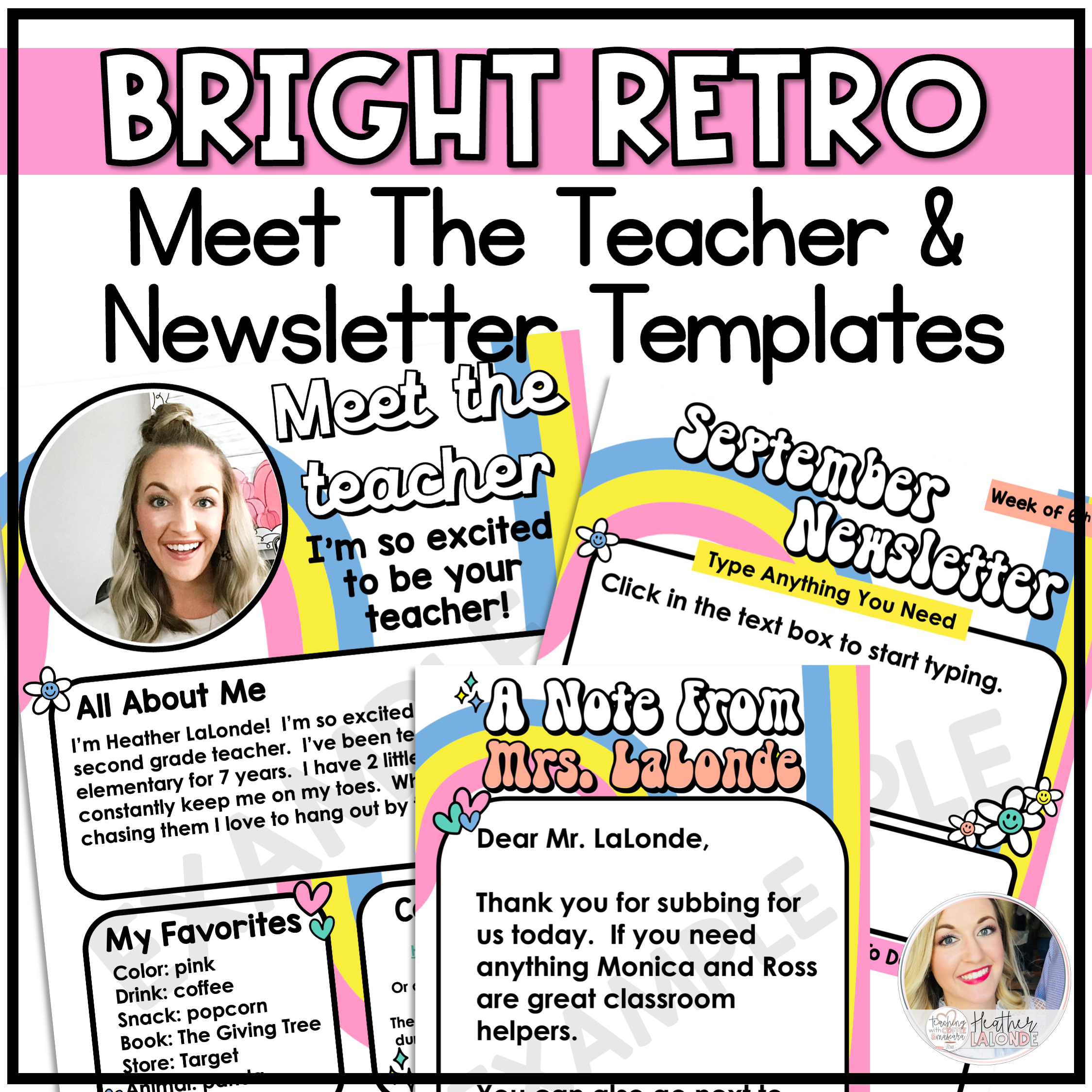 Meet the Teacher, Newsletter, and Note Templates - Classful