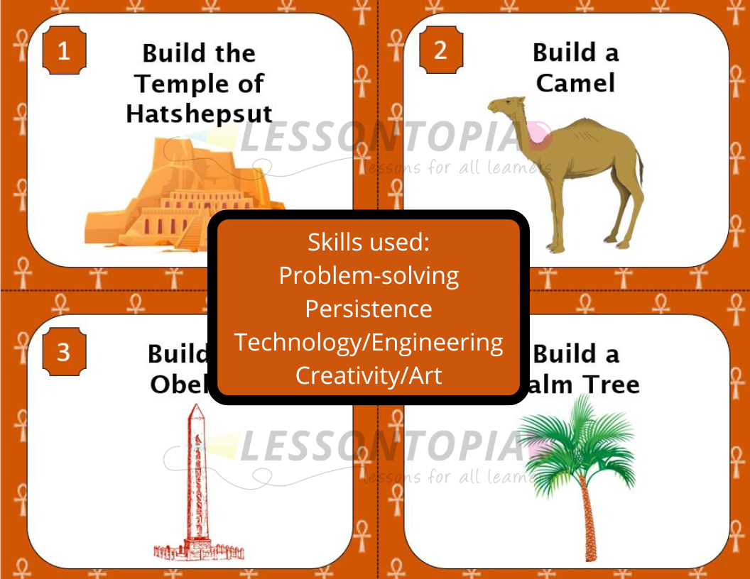 Minecraft Challenges | Egypt | STEM Activities - Classful