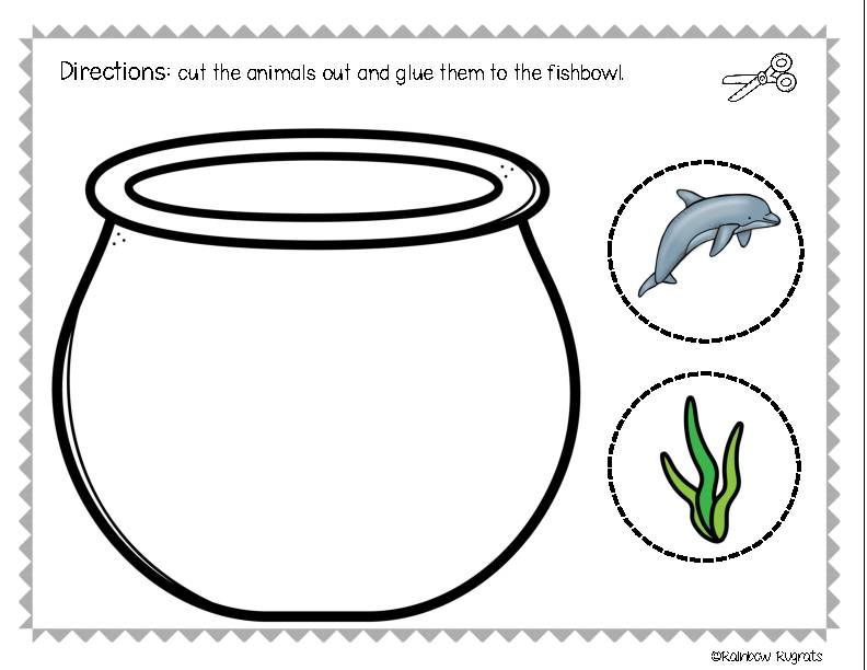 Cutting and Tracing Pre-K Practice Worksheets - Classful