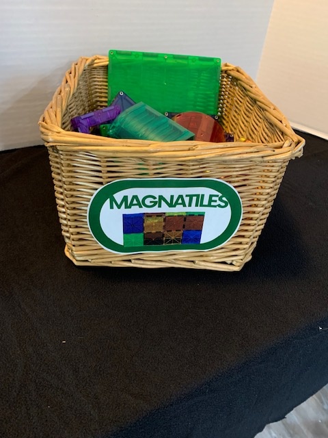 Preschool Classroom Toy Bin Labels with Realistic Photos - Classful