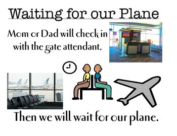 Airport Social Story- Visuals- Travel Visuals- SPED & Autism Resources ...