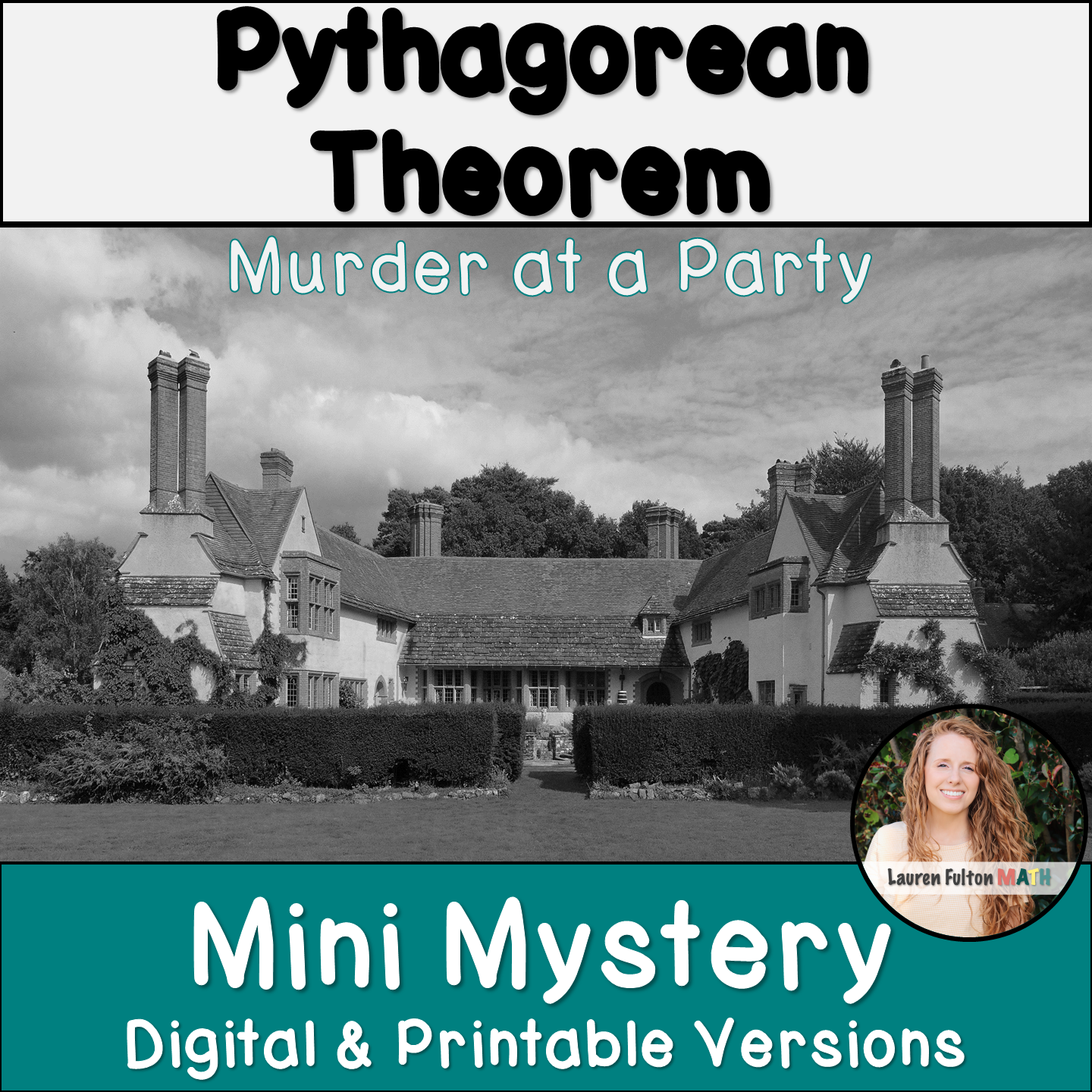 Pythagorean Theorem Activity Print and Digital Mystery Game - Classful