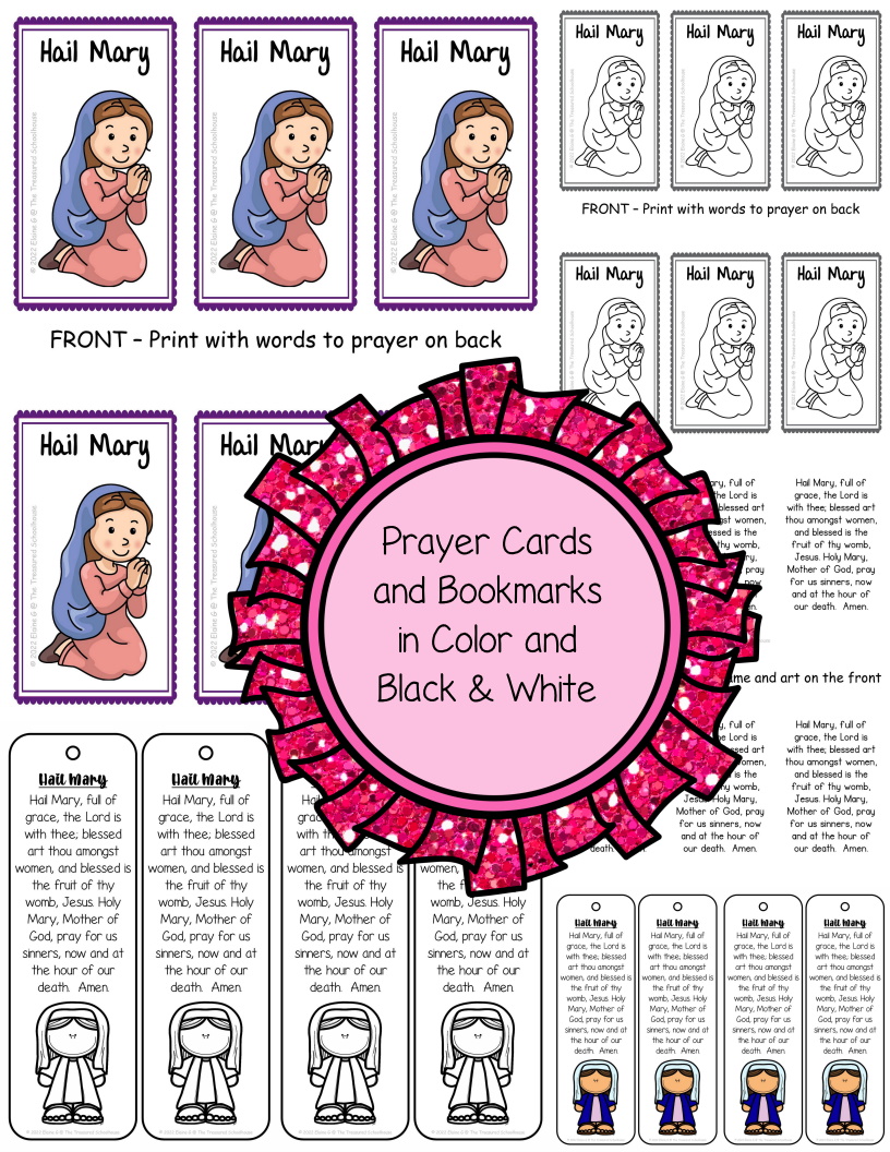 Hail Mary Prayer Pack - Classful