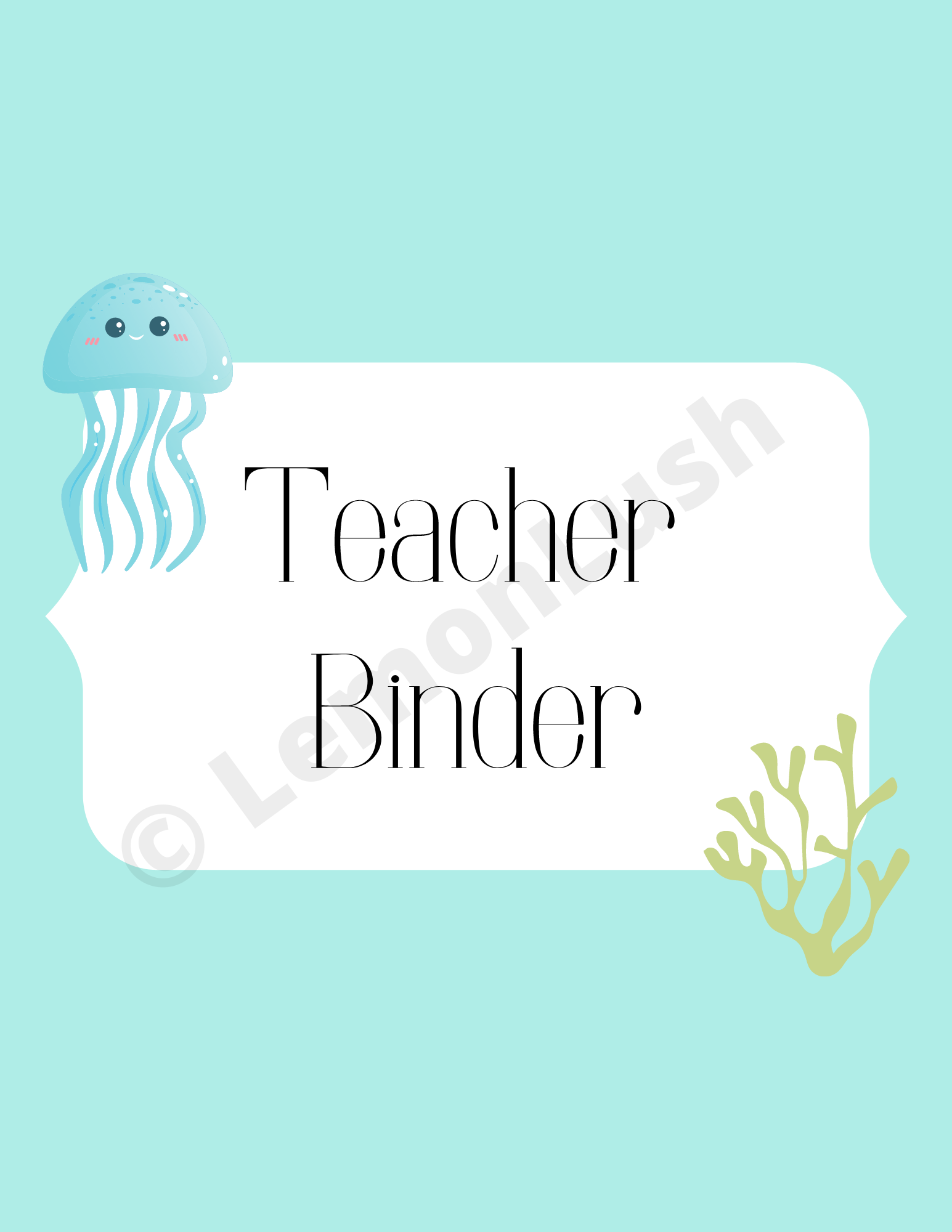 Under the Sea Theme Classroom Bundle - Classful