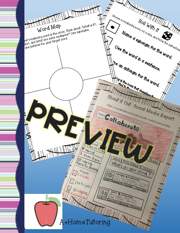 Word Wall - Tier 2 & Tier 3 Words and Activities - Classful