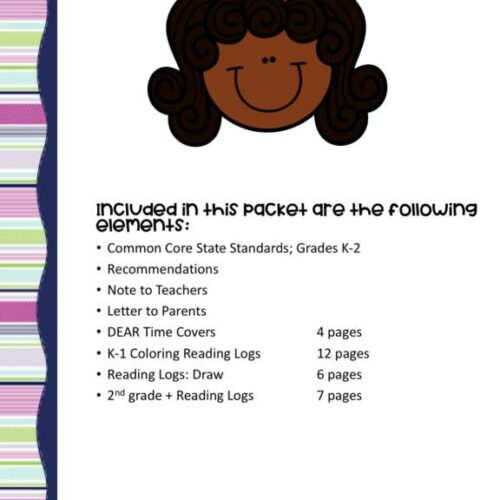 Reading Logs and Cover Sheets - Classful