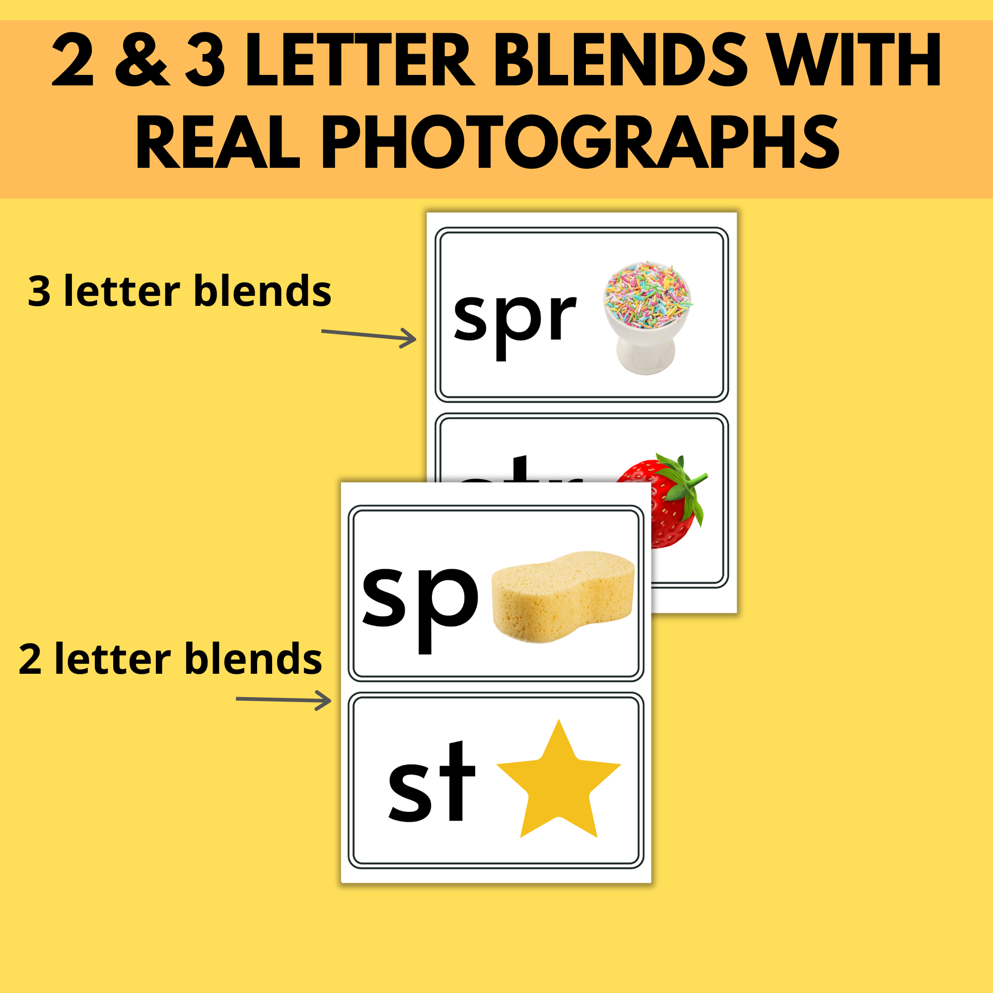 Blends & Digraphs Bulletin Cards, Consonant Pairs, Consonant Blends ...