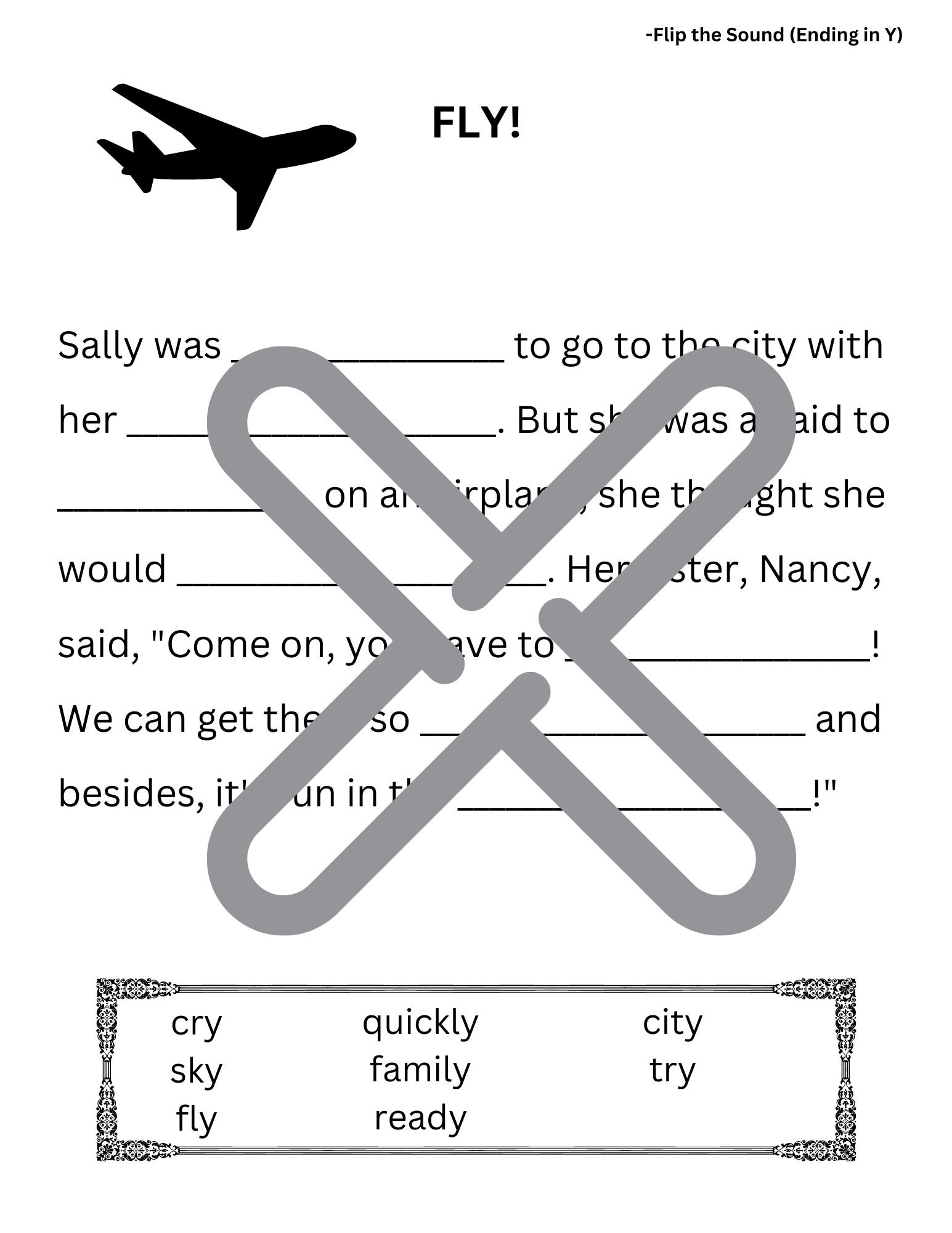 Cloze Stories with Flip the Sound Vowels - Classful