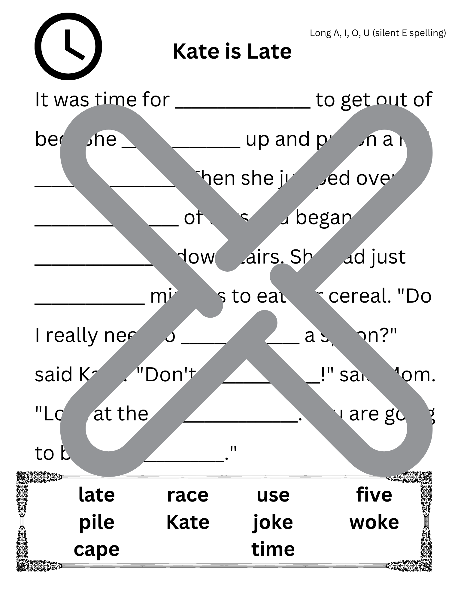 Cloze Stories for Advanced Vowel (Vowel Team) Spellings - Classful