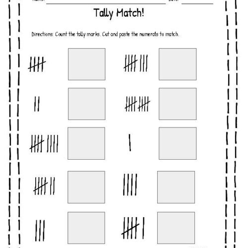 FREE Tally Mark Match! - Classful