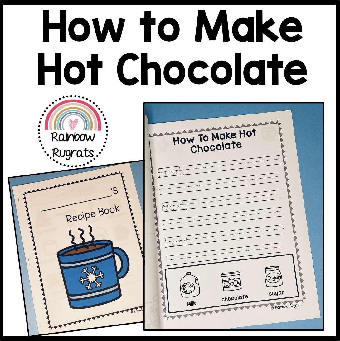 How to make Hot chocolate writing and cook book - Classful
