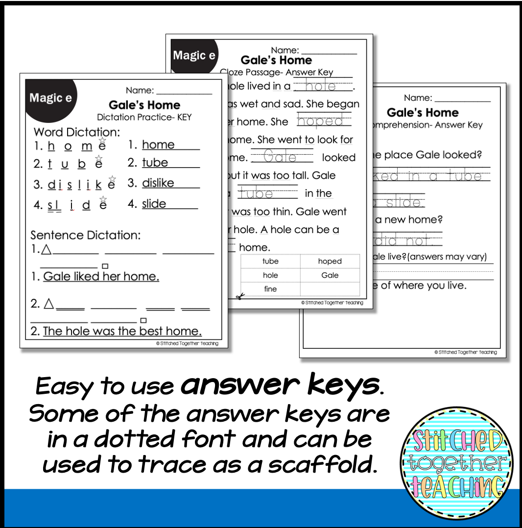 Decodable Reading Passages Vowel Team EA (Short e sound)- Orton ...