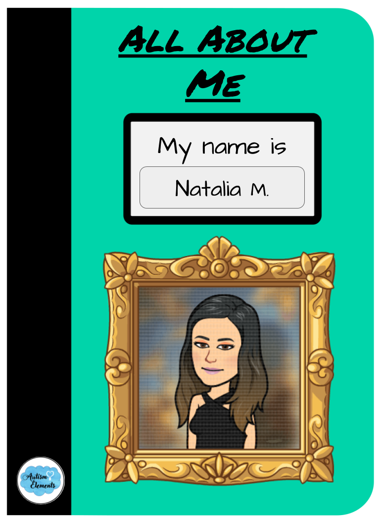 Digital About Me Interactive Notebook- Back to school - Classful