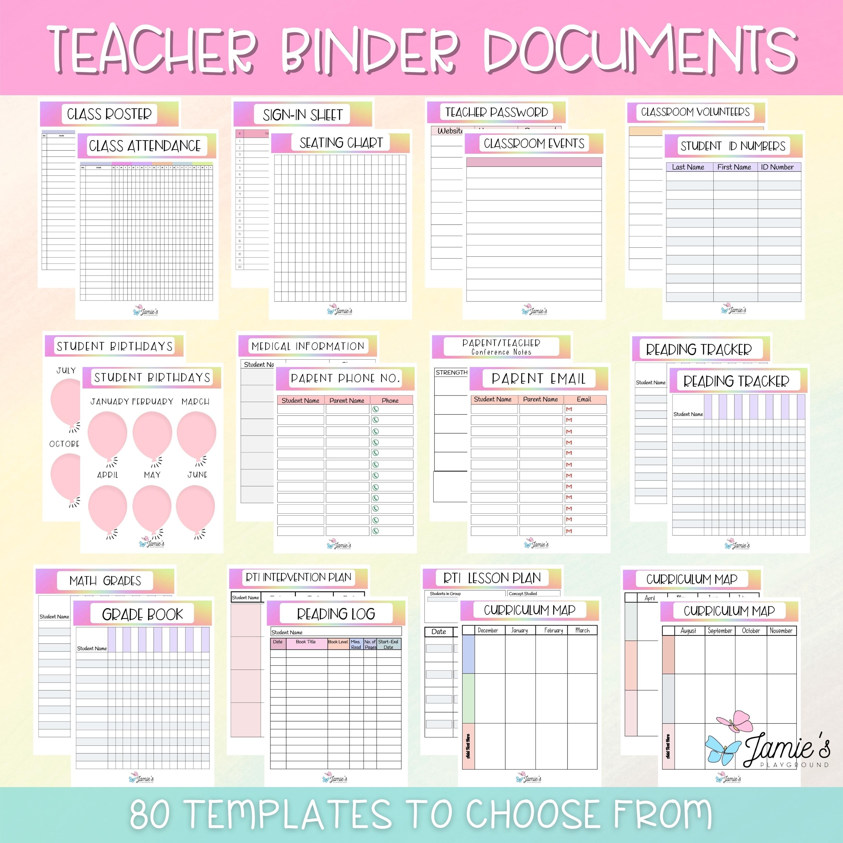 Editable Teacher Binder and Planner 2023 | FREE Updates Every Year ...