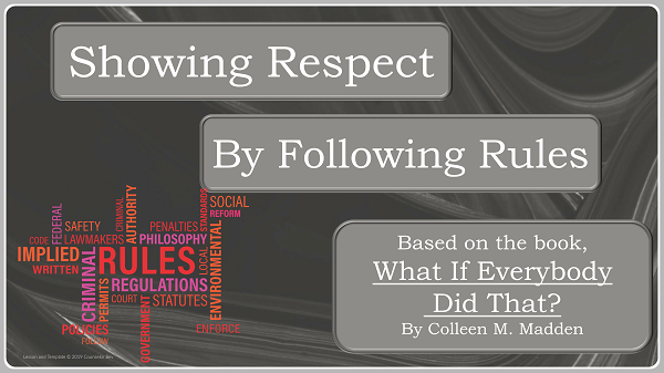 Book-based Following Rules, Safety, Respect SEL Social-emotional ...