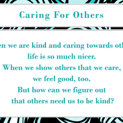 Book-based Empathy Kindness Caring Social-emotional Learning SEL Lesson ...