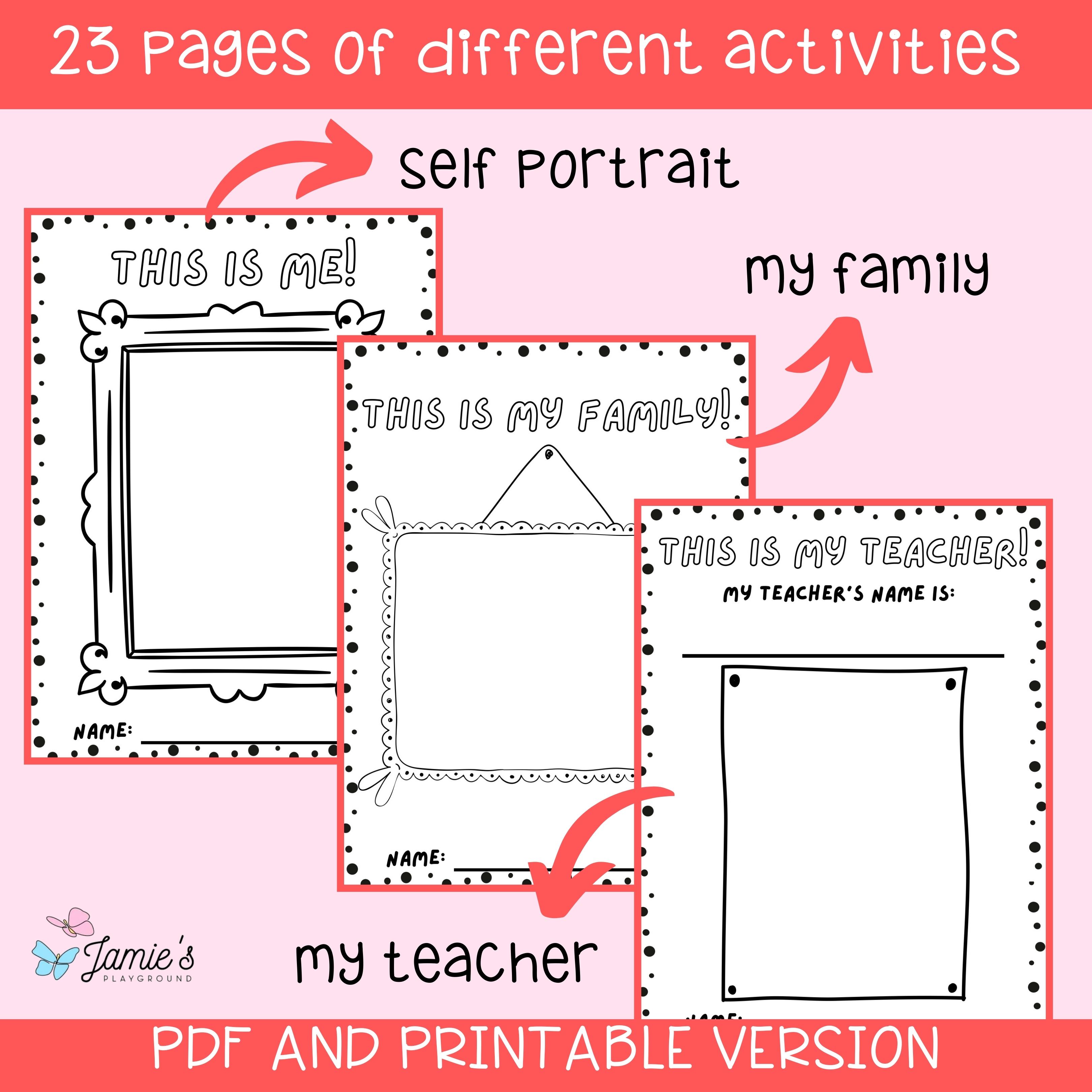 1st Grade Morning Work - Coloring Pages & Writing Prompts | No Prep ...