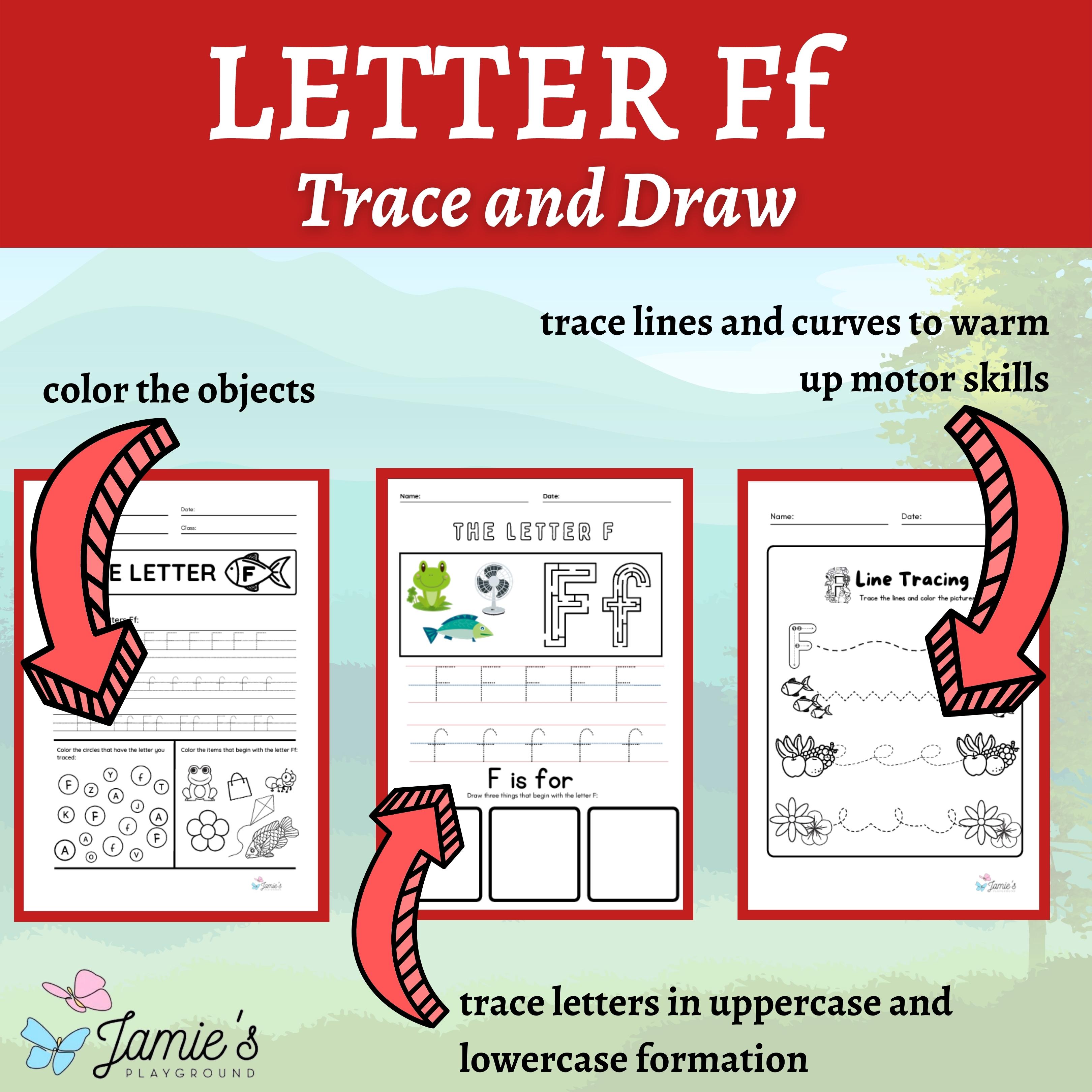 Alphabet Tracing & Writing Activity | Handwriting Practice Worksheet ...