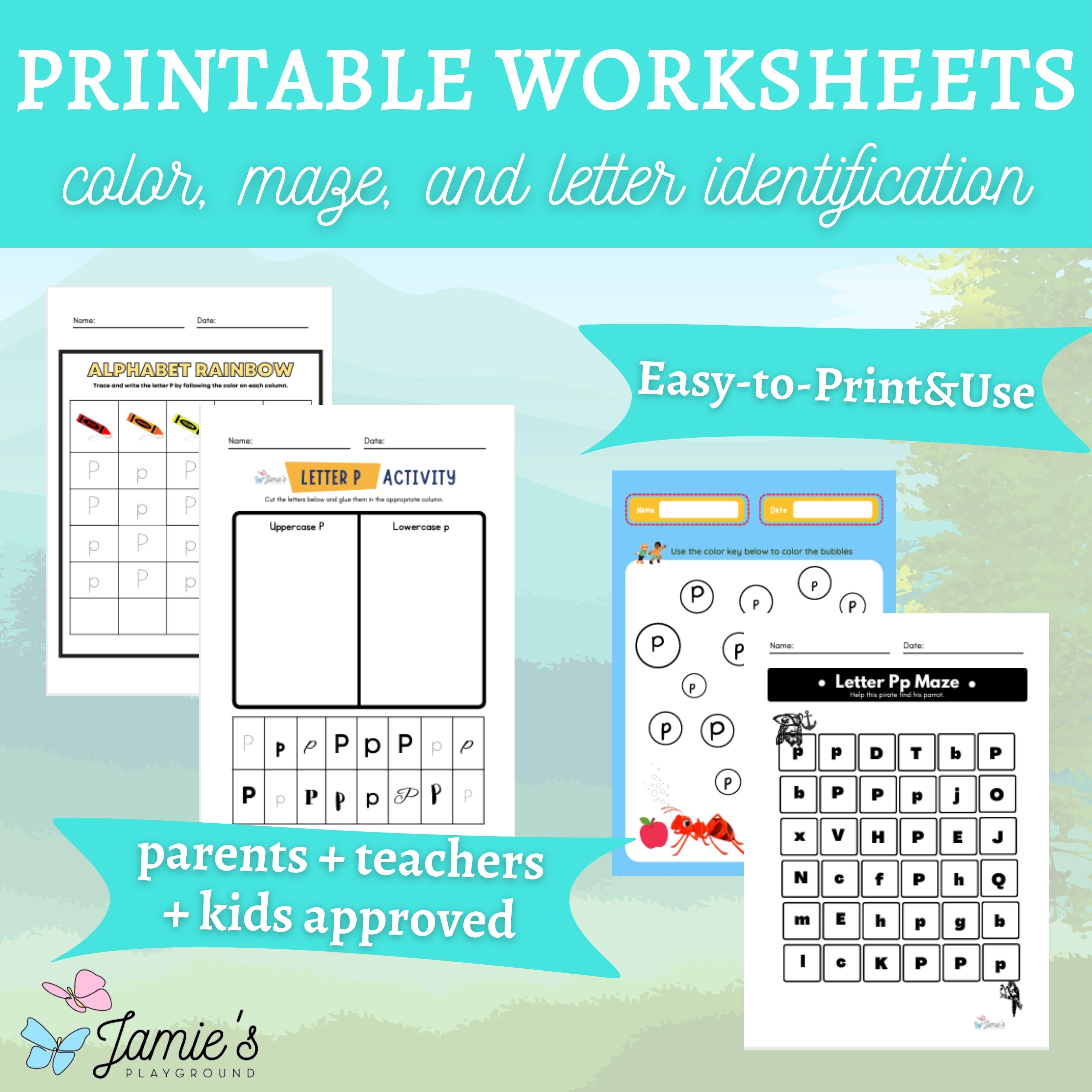 Alphabet Tracing & Writing Activity | Handwriting Practice Worksheet ...