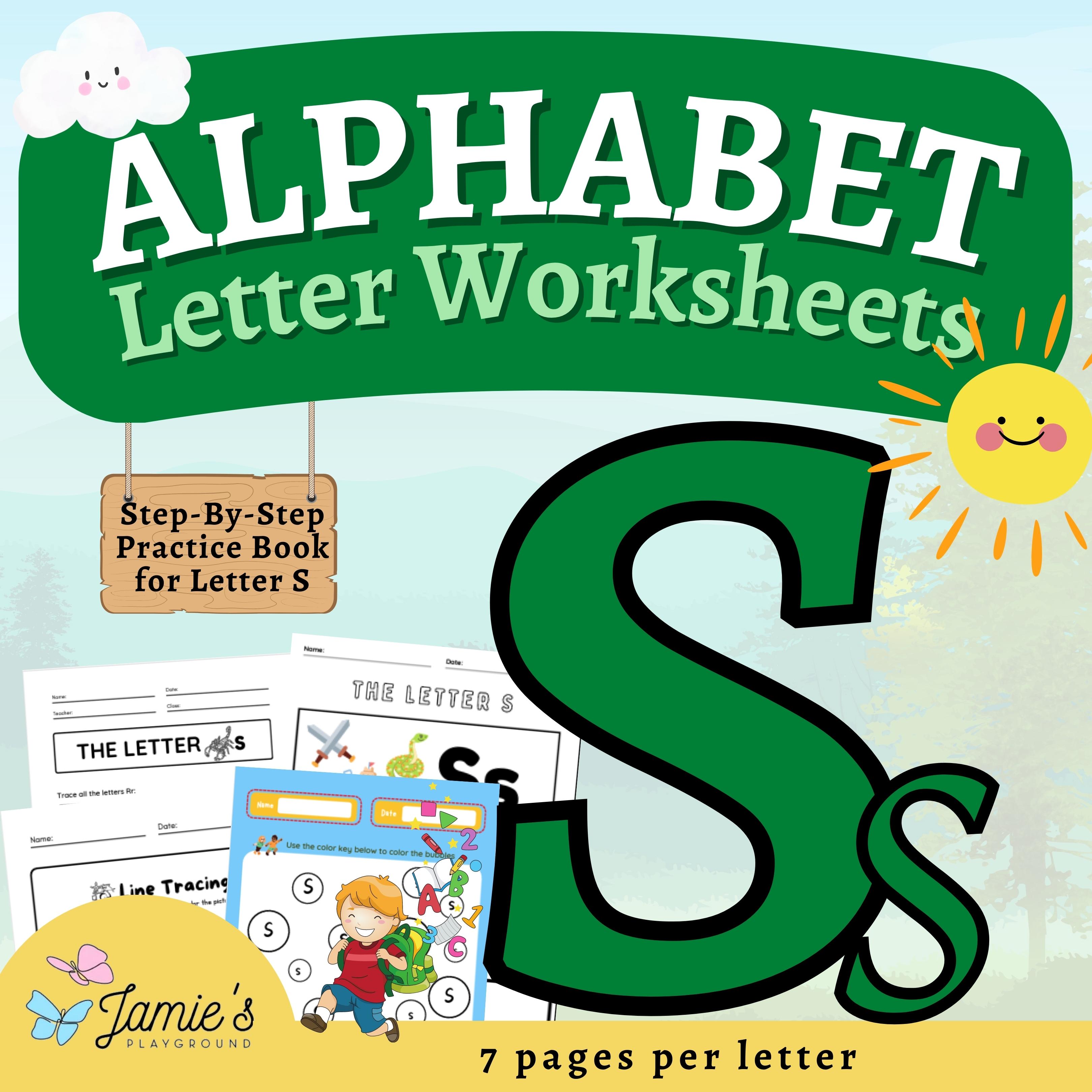 Alphabet Tracing & Writing Activity | Handwriting Practice Worksheet ...