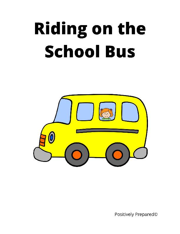 Riding on the School Bus - featuring a girl character - Classful