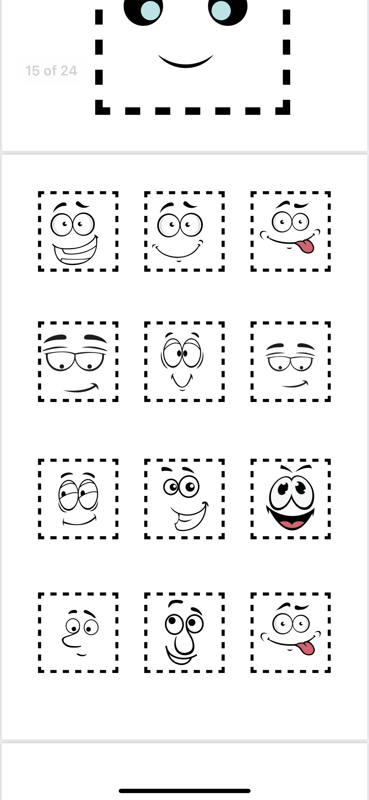 Pre-writing lines and shapes - Classful