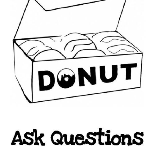 Donut Themed Reading Comprehension Visual - Classful