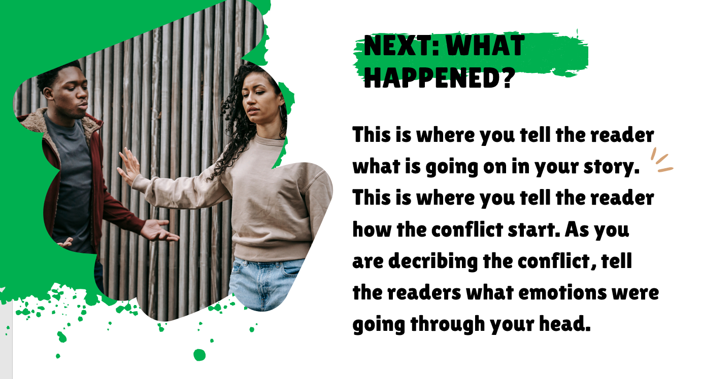 How to Write a Personal Narrative for Middle School Level PPT - Classful