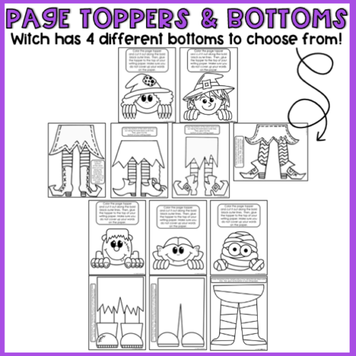 Halloween Writing Craftivity | Halloween Writing Activity - Classful