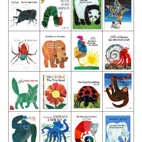 Eric Carle Book Bingo - Classful