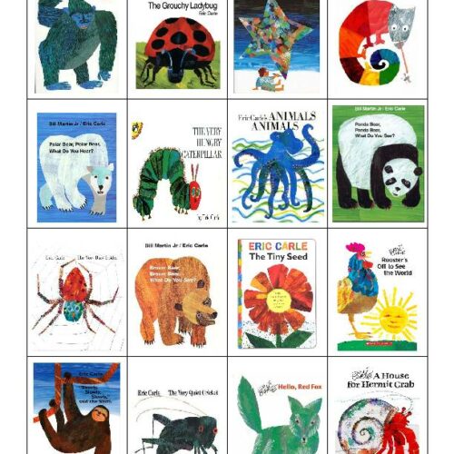 Eric Carle Book Bingo - Classful