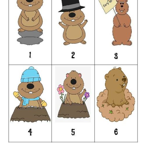 Groundhog Day Hide and Seek with Prepositions - Classful