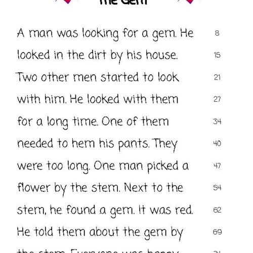 Reading Fluency Passages - Short e - Classful