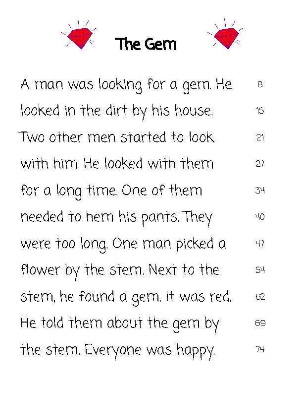 Reading Fluency Passages - Short e - Classful