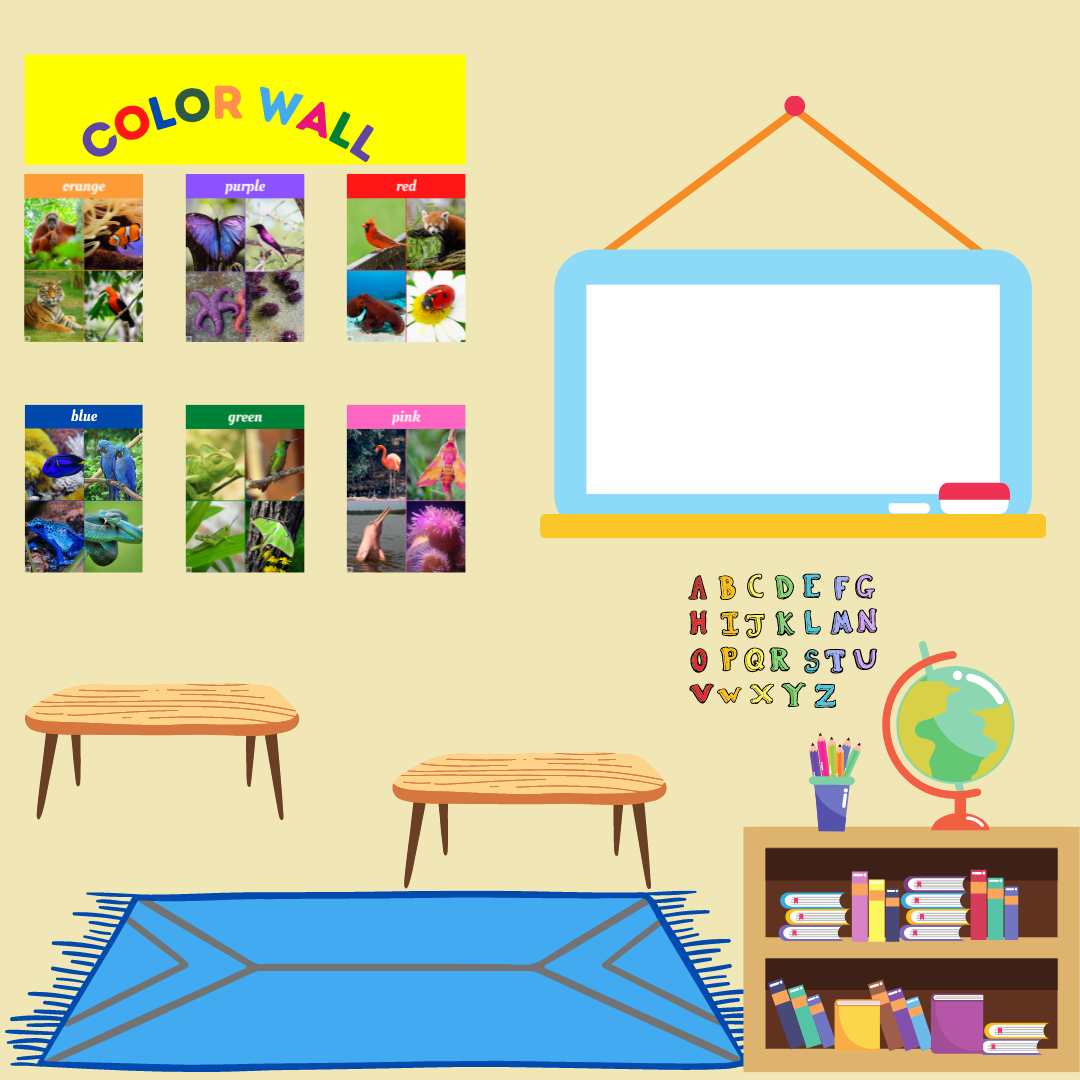 Wildlife Photo Color Posters - Colors of The Animal Kingdom - Classful