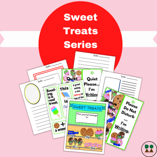 Sweet Treats Journal Pages, Bookmarks, and Doorknob Hangers (full color ...