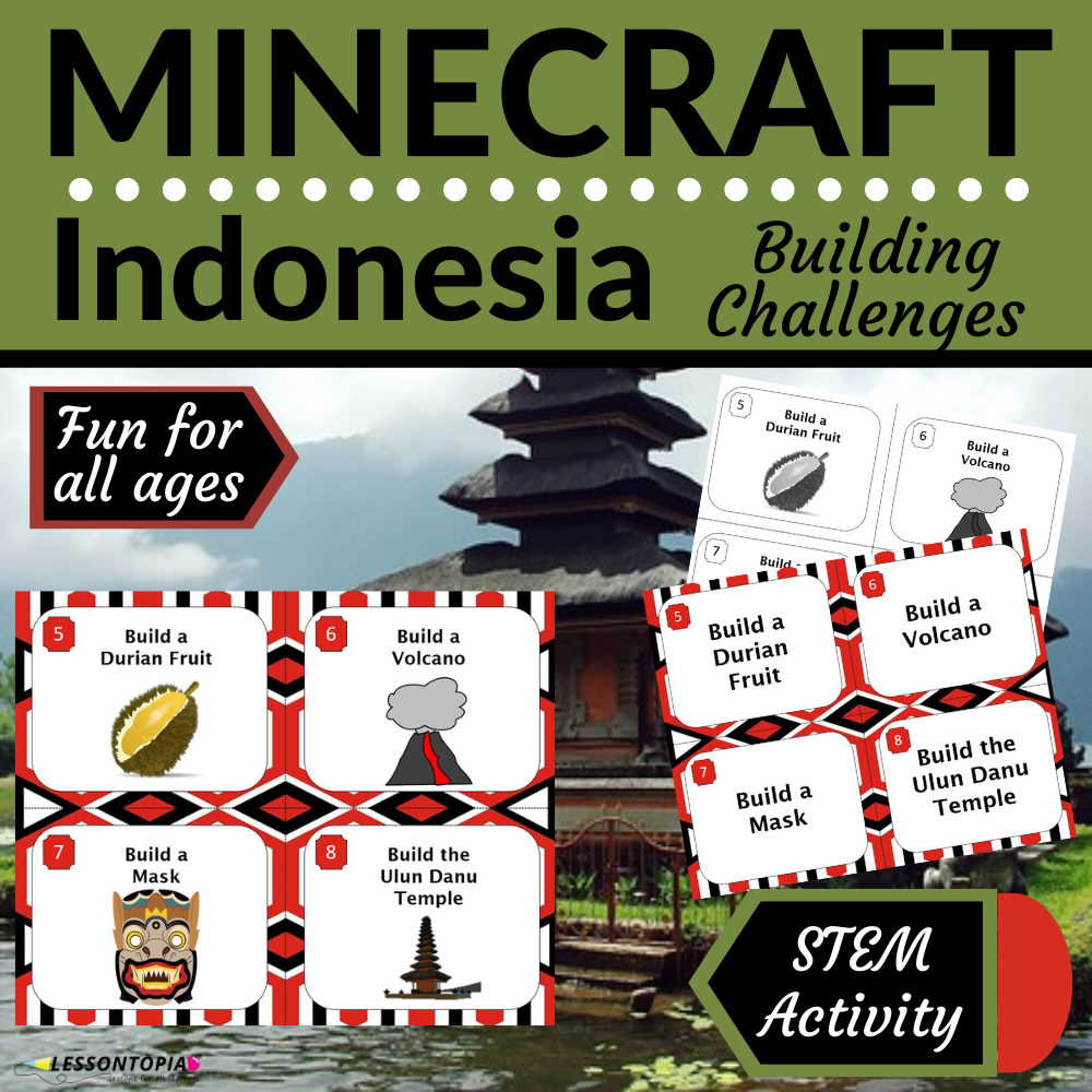 Minecraft Challenges | Indonesia | STEM Activities - Classful