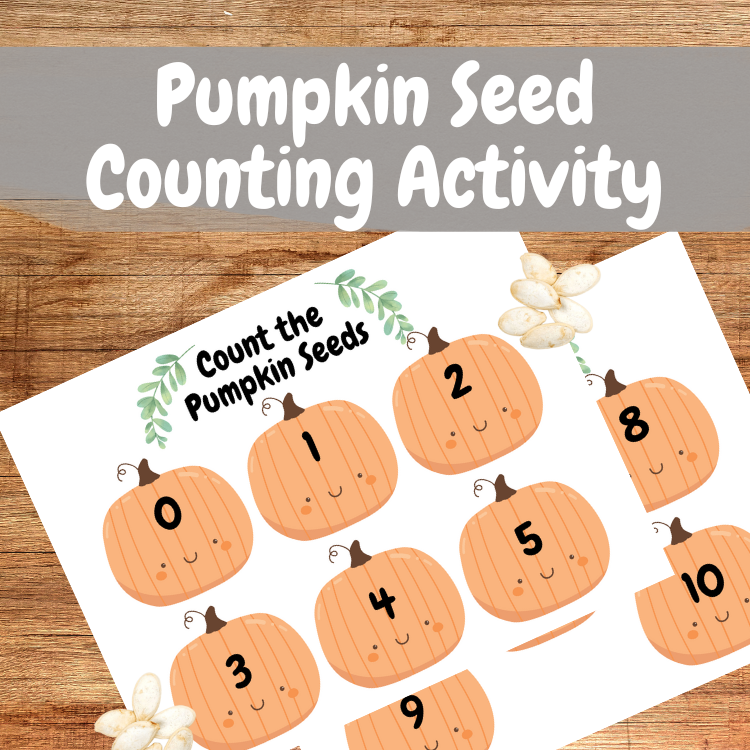 Pumpkin Seed Counting Activity - Classful