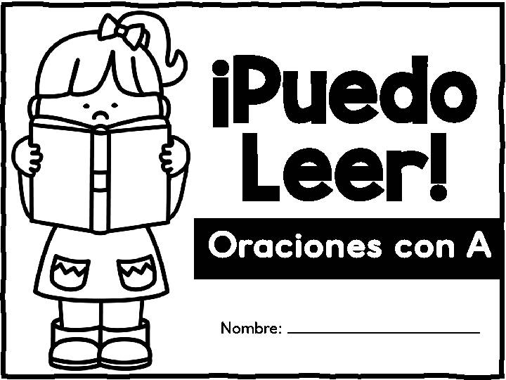 Libro de Fluidez - Oraciones con A - Classful