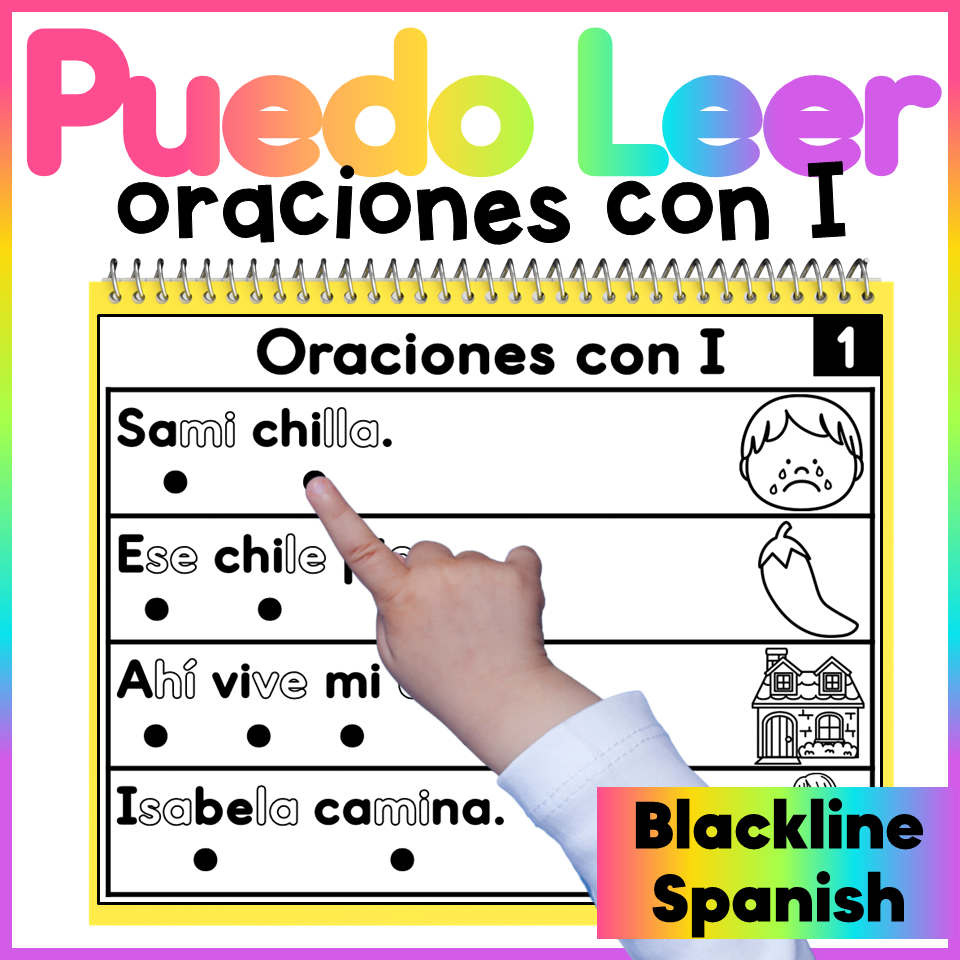 Libro de Fluidez - Oraciones con I - Classful